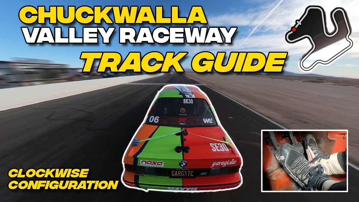 Chuckwalla Valley Raceway - CLOCKWISE - Official Track Guide – Garagistic