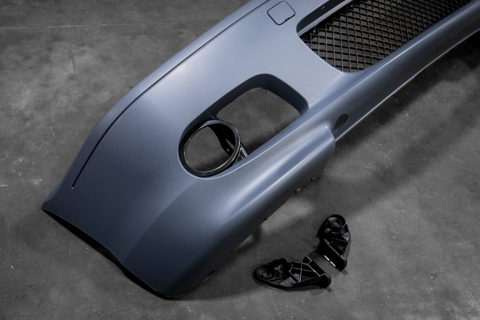 E46 ZHP Style Front Bumper with Fog Lights - 51117893060 & 51110029880 ...