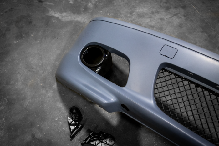 E46 ZHP Style Front Bumper with Fog Lights - 51117893060 & 51110029880 ...