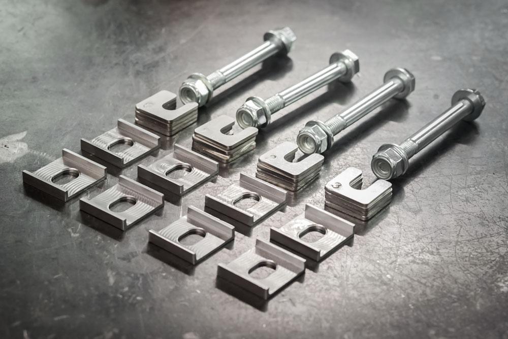 Incremental Quick Rear Subframe Camber and Toe Shim Kit (E30, E28, E34 ...