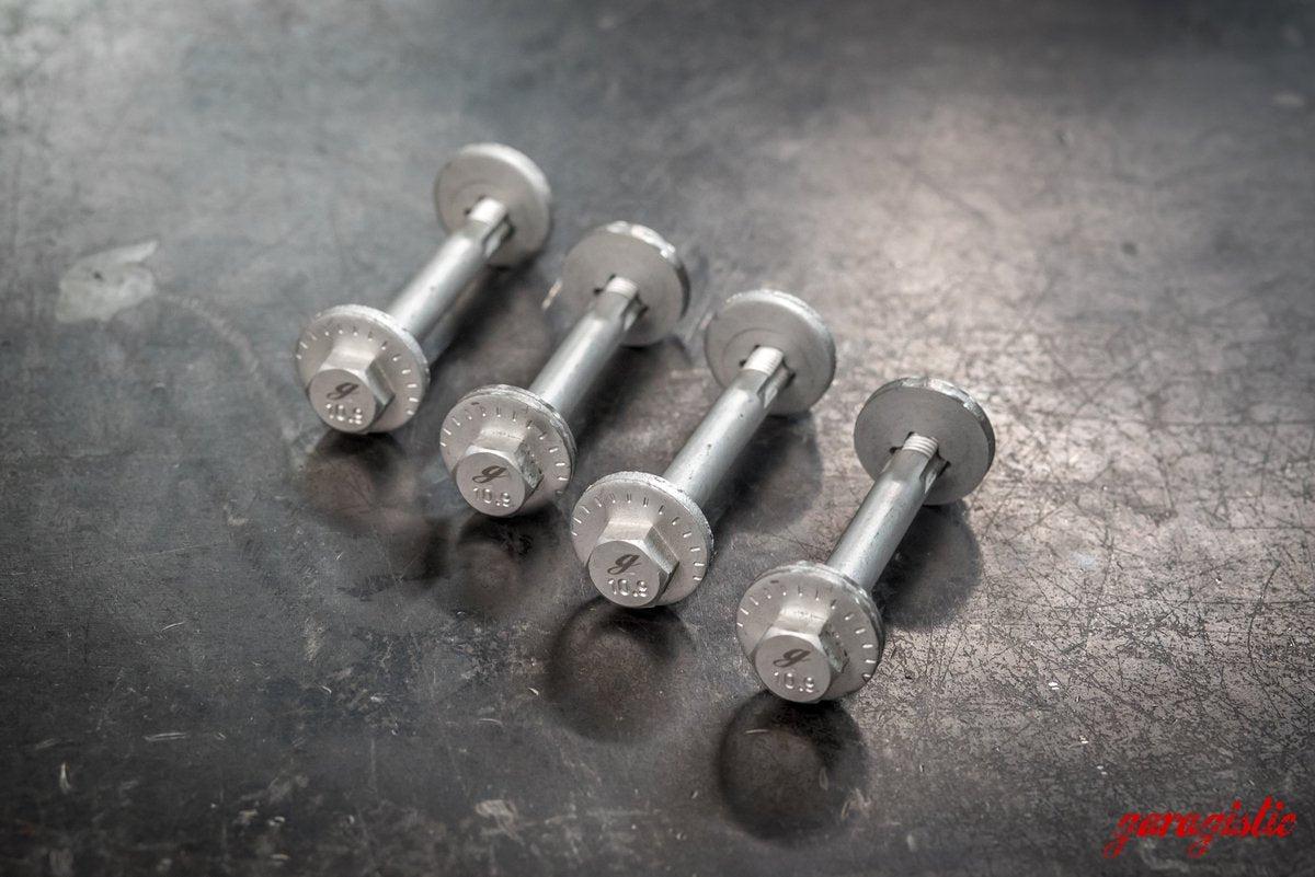 Garagistic Eccentric Rear Subframe Hardware- (E30, E28, E34, Z3, E21)