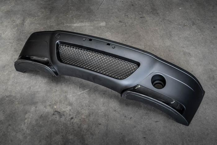 E46 M3 CSL Style Front Bumper with Carbon Fiber Splitters for E46 ...