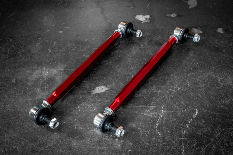 F8X Billet Adjustable End Links - 31302284644, 31302284643 exclusive ...