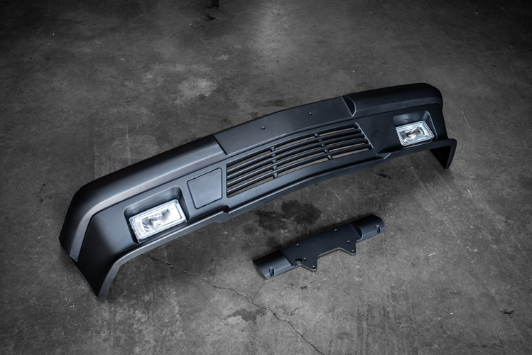 Mercedes W124 AMG Style Front Bumper - Aftermarket Replacement – Garagistic