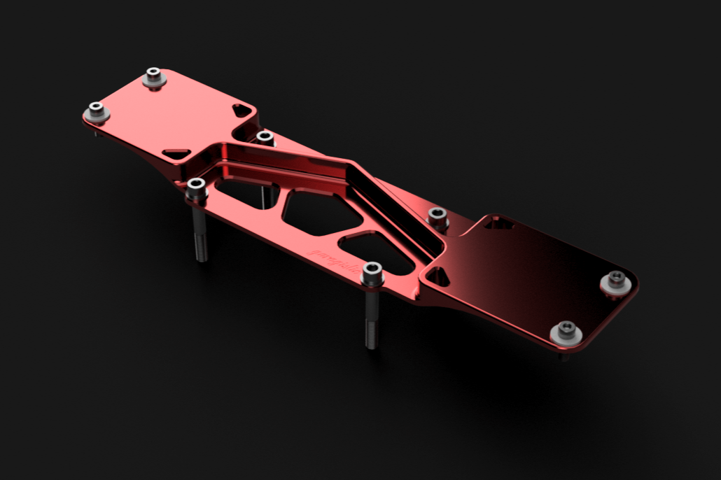 E46 M3 Billet Rear Differential Brace exclusive at Garagistic