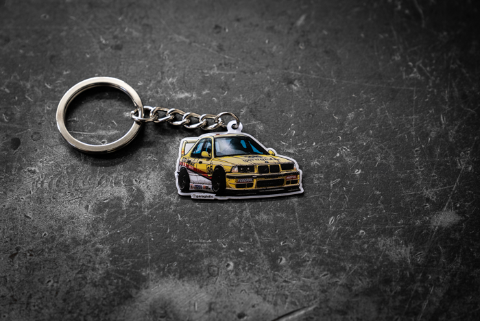 Garagistic Grip E36 Keychain exclusive at Garagistic