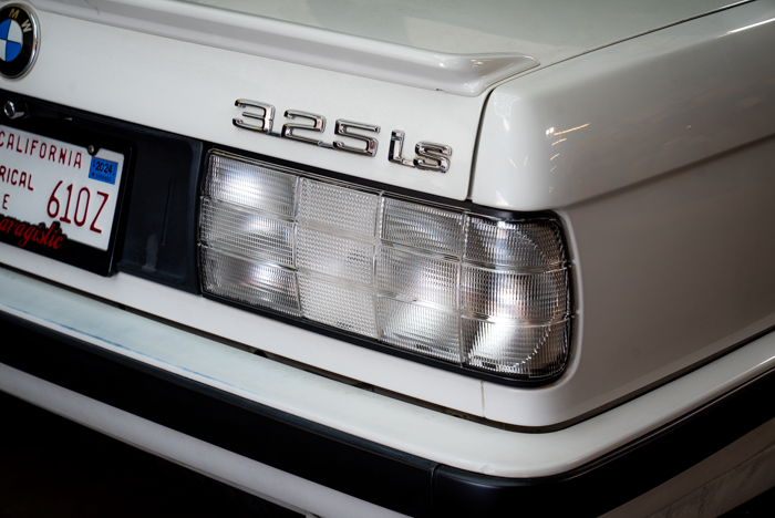 BMW E30 Late Model Full Clear Tail Lights exclusive at Garagistic