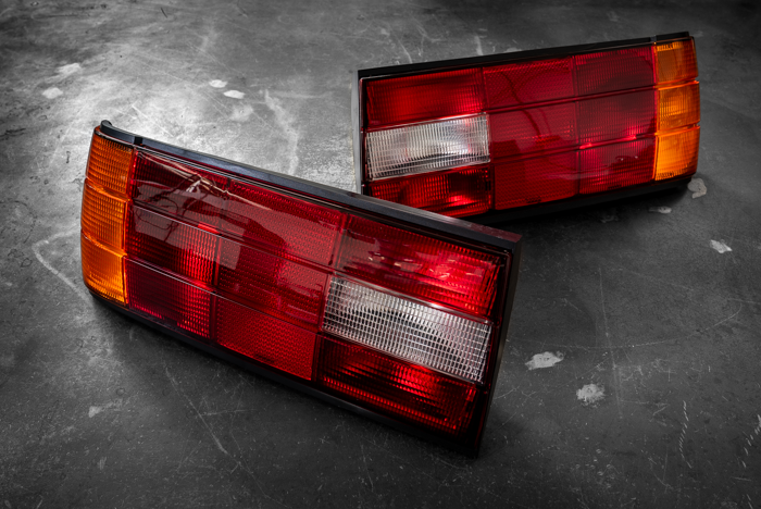 BMW E30 Late Model OEM Style Tail Lights exclusive at Garagistic