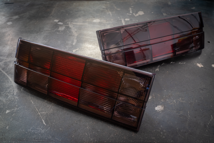 BMW E30 Early Model Startec Style Tail Lights - Smoked Pink exclusive ...